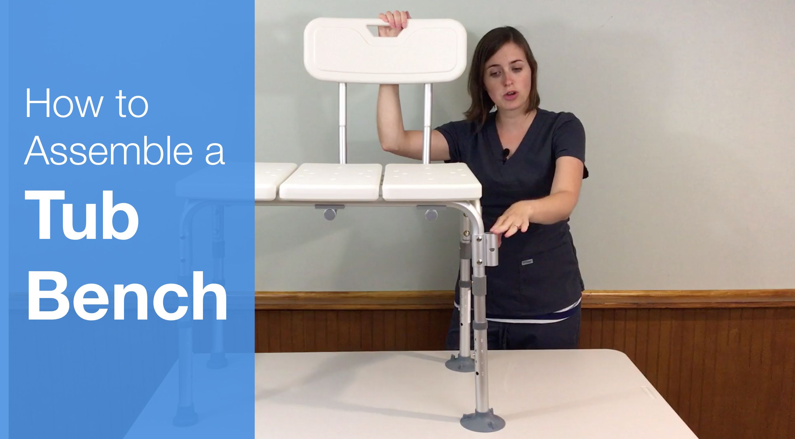 How to Assemble A Tub Bench - EquipMeOT