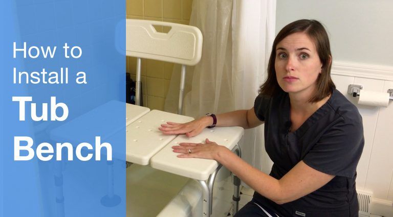 How to Install a Tub Bench - EquipMeOT