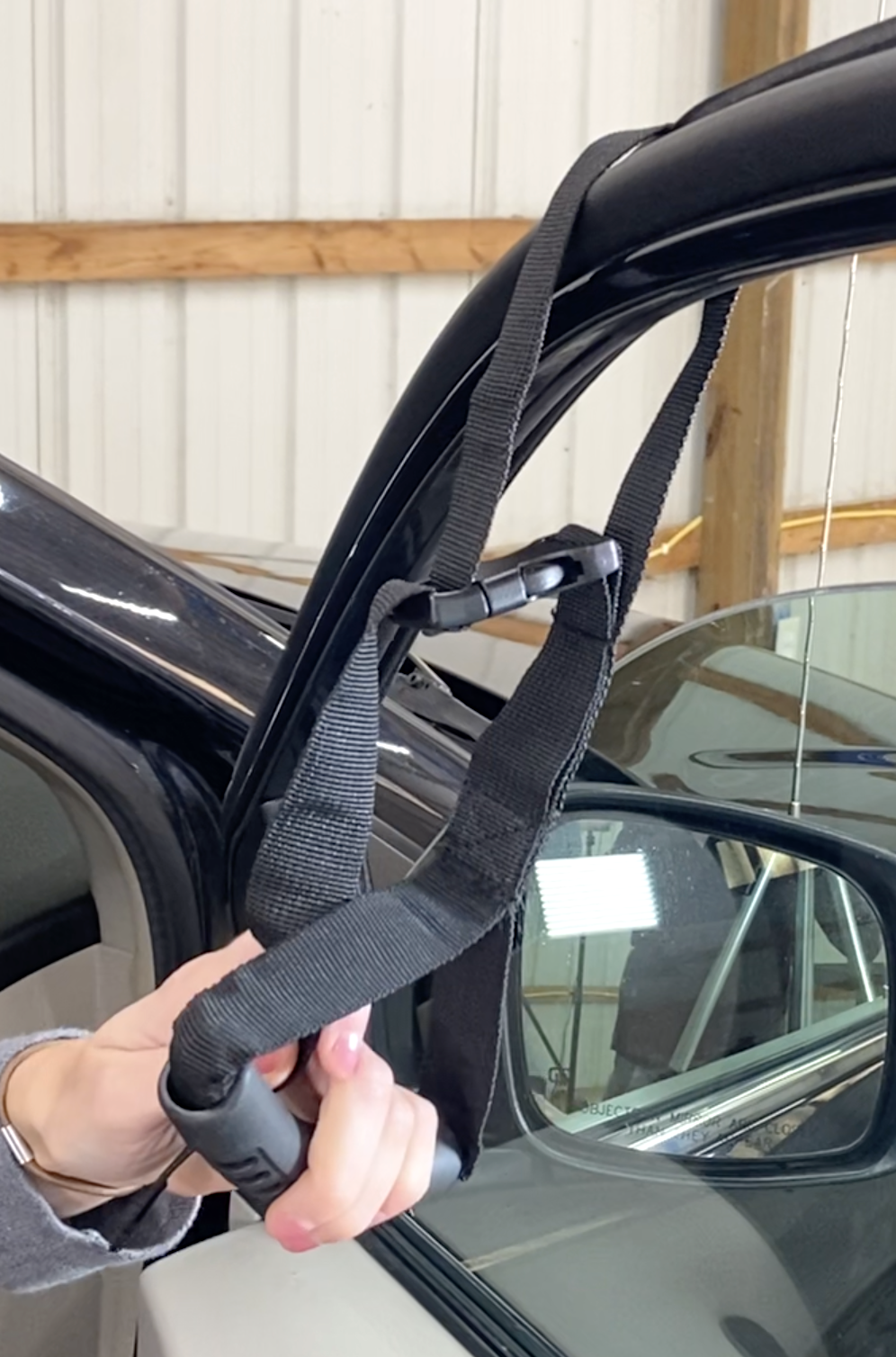 How to Use a Car Cane or Car Door Assist Handle - EquipMeOT