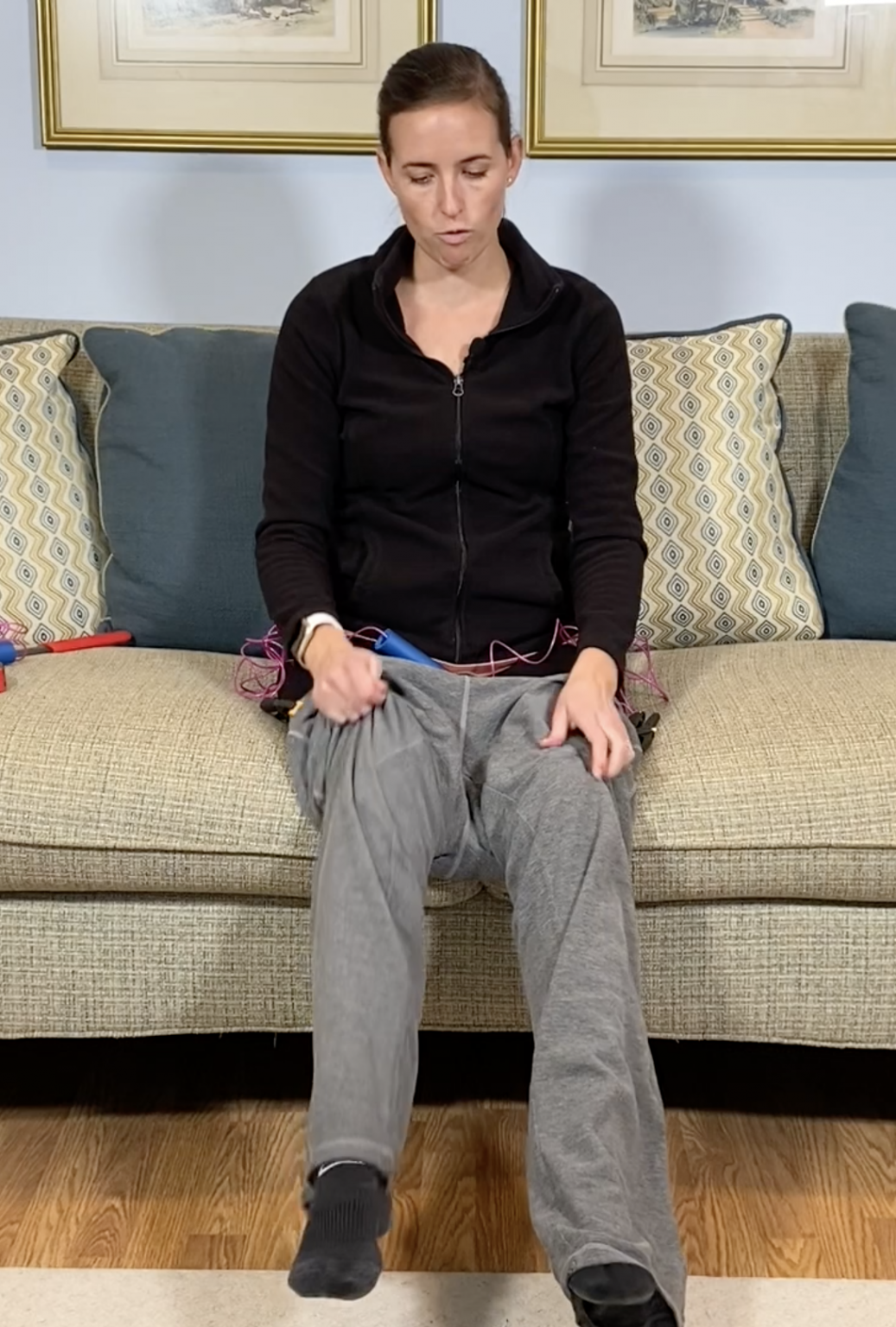 How to Put on Pants After Back or Hip Surgery | DIY Tool! - EquipMeOT