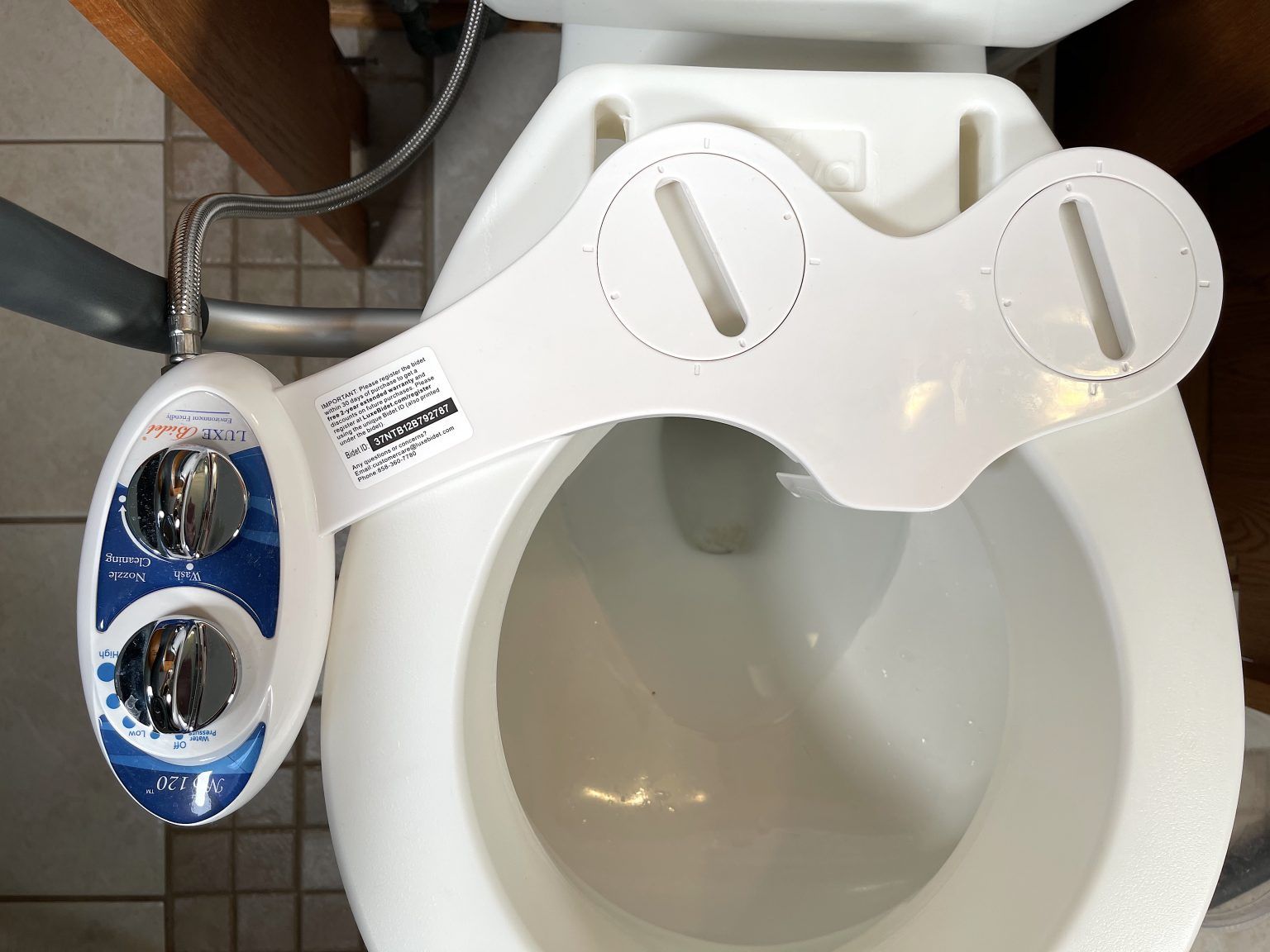 How to Install a Bidet with a Raised Toilet Seat - EquipMeOT