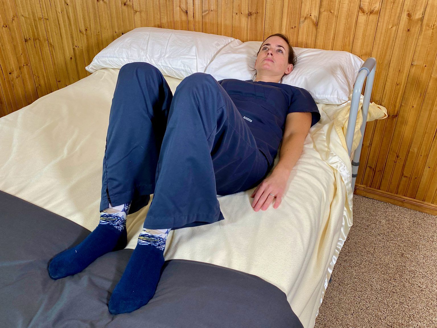 Log Roll Technique for Bed Mobility Following Back Surgery or Injury