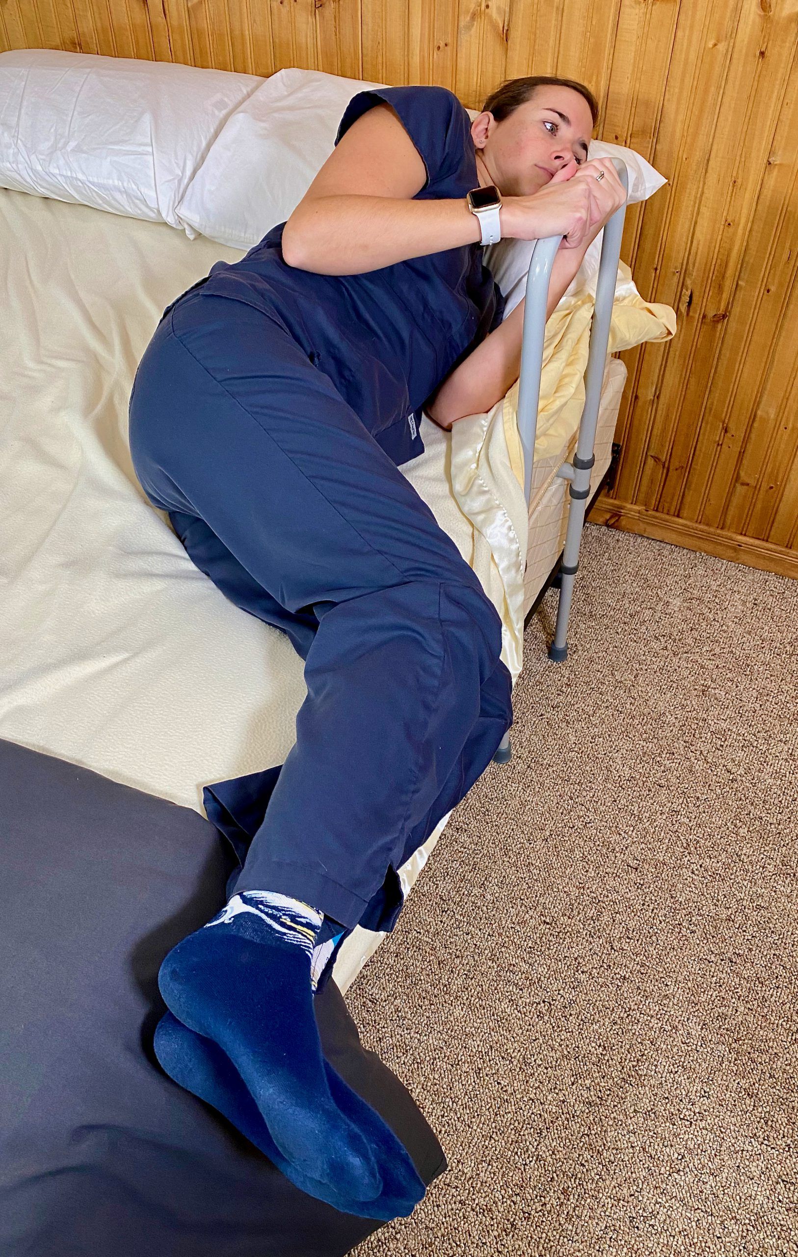 Log Roll Technique for Bed Mobility Following Back Surgery or Injury