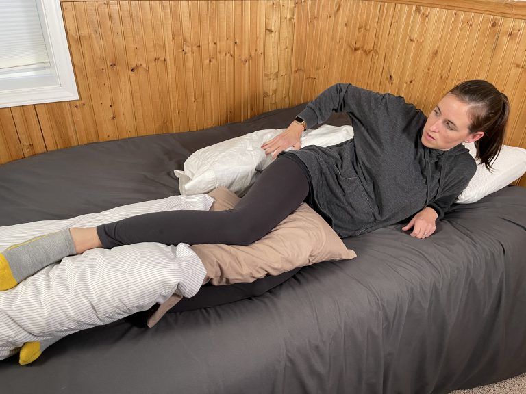 How To Sleep After Hip Replacement - EquipMeOT